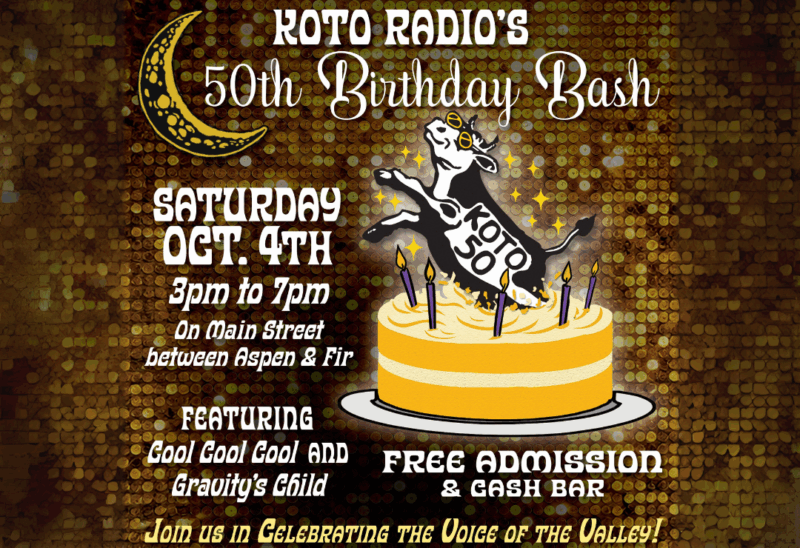 We're bursting with excitement for KOTO's 50th Birthday! - KOTO FM