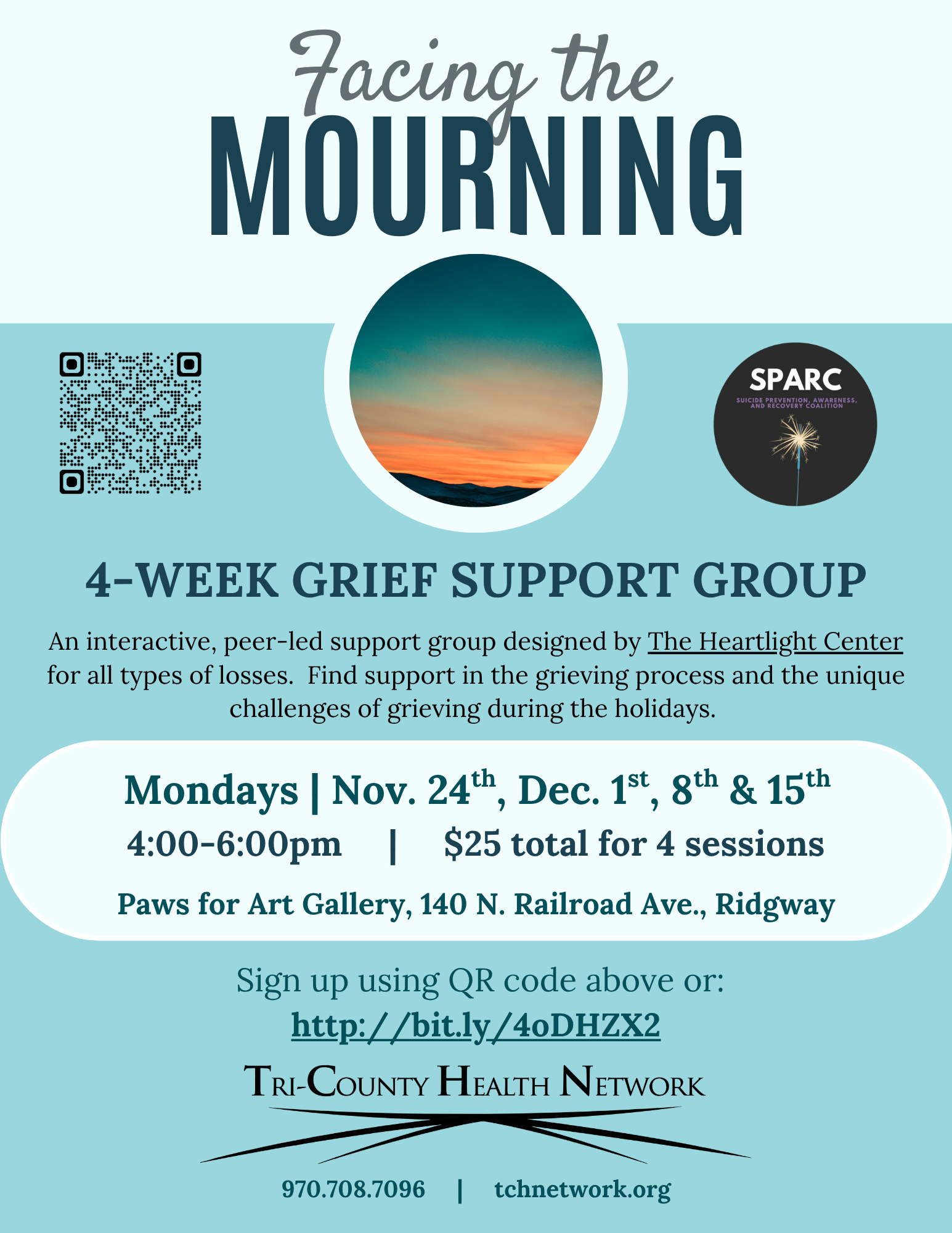 Facing the Mourning Grief Support Group - KOTO FM